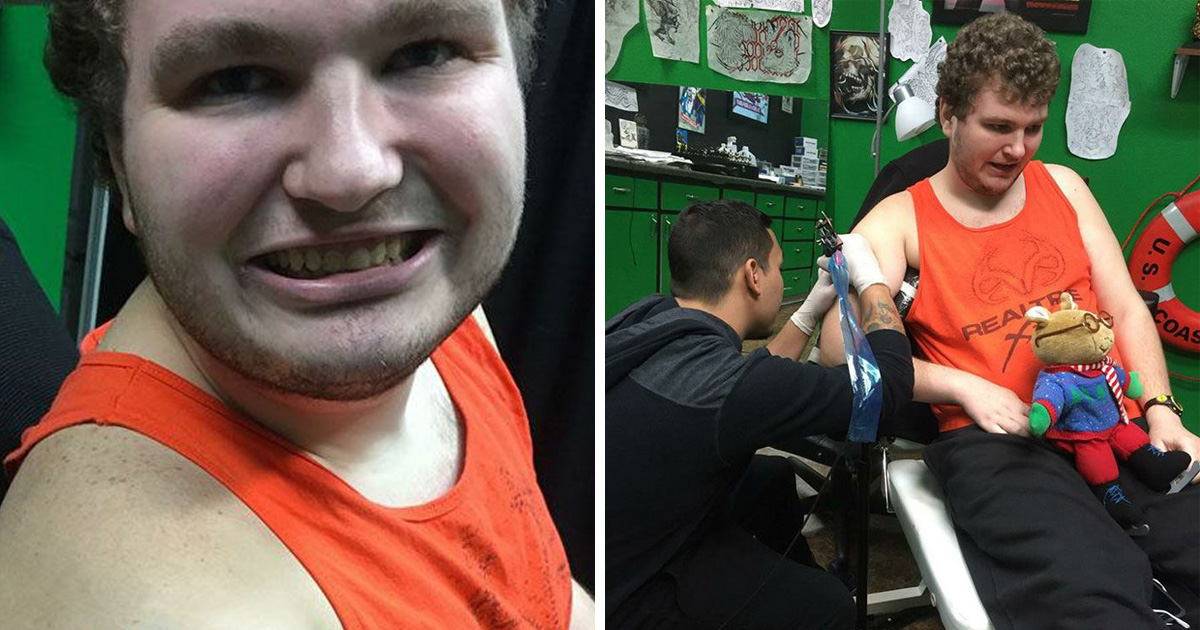 Un homme autiste a enfin obtenu son tatouage de rêve même quand ...
