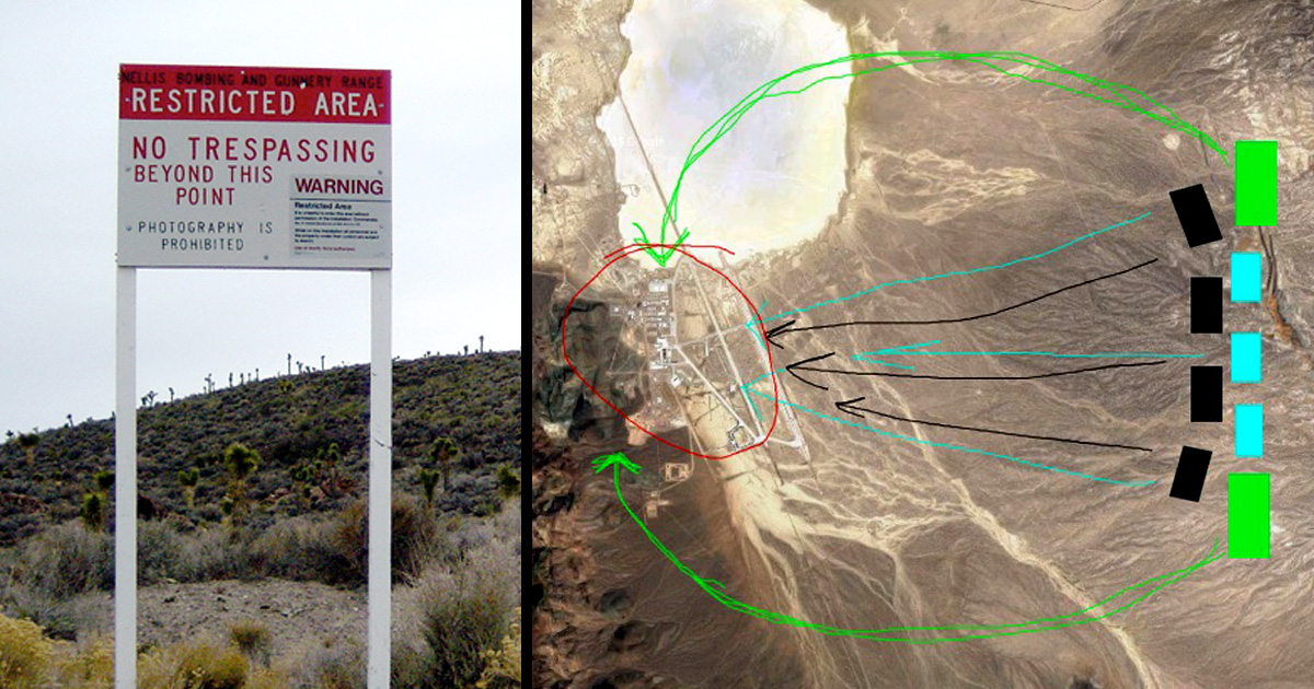 1,2 million de personnes veulent maintenant envahir la zone 51 - ipnoze