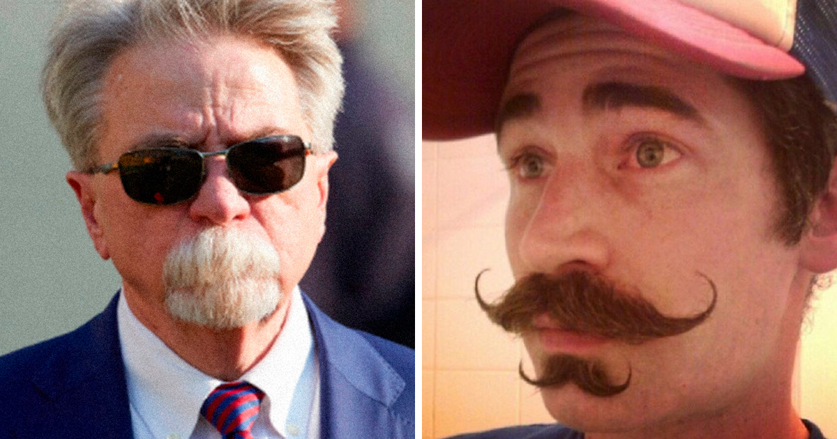Ces hommes ont essayé la double moustache et ont obtenu des résultats ...