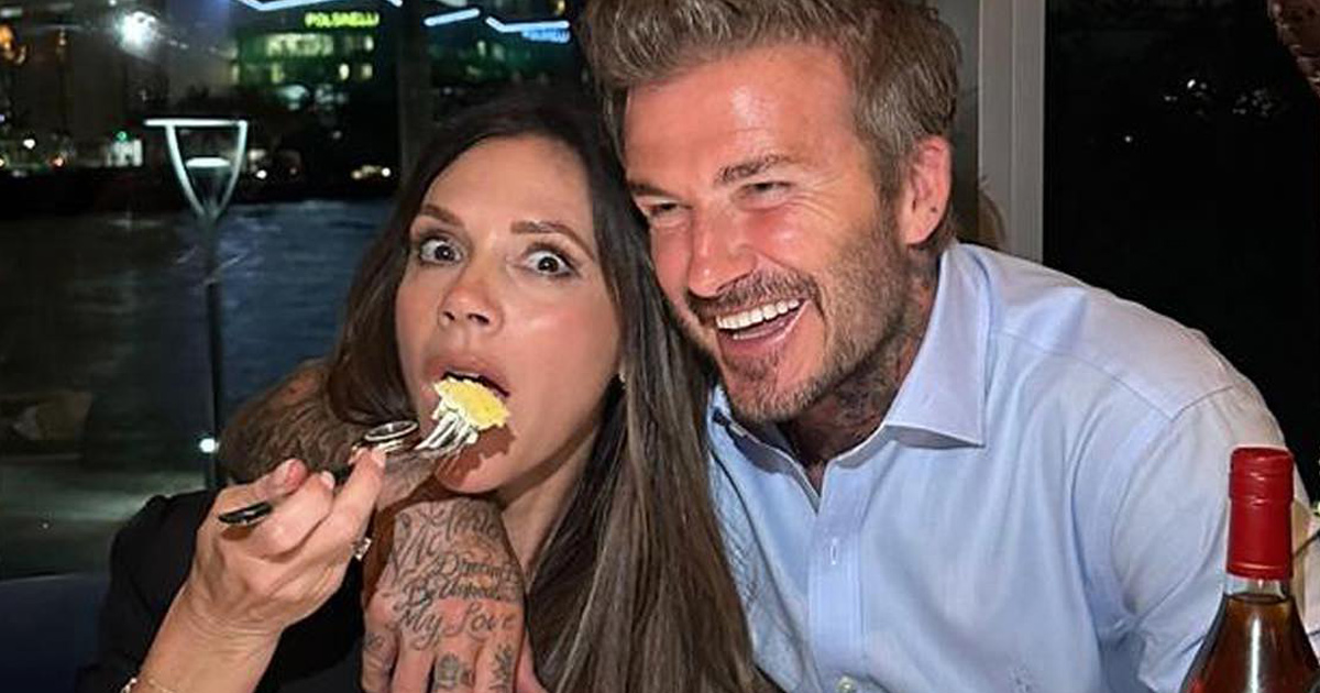 David Beckham dit que sa femme Victoria mange le même repas depuis 25 ans