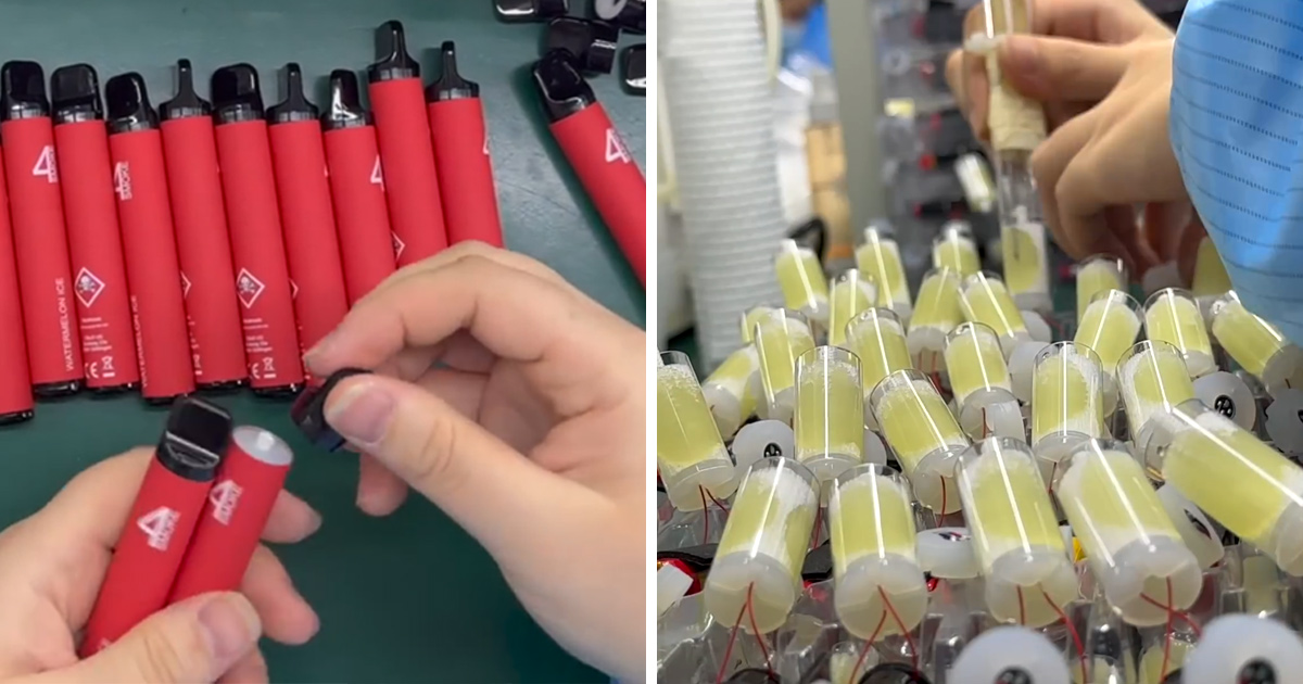 Les gens jurent de ne plus jamais acheter de vapes jetables après avoir ...