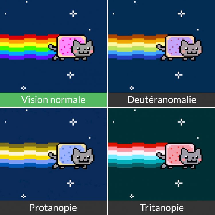 Voici comment les daltoniens voient le monde - ipnoze