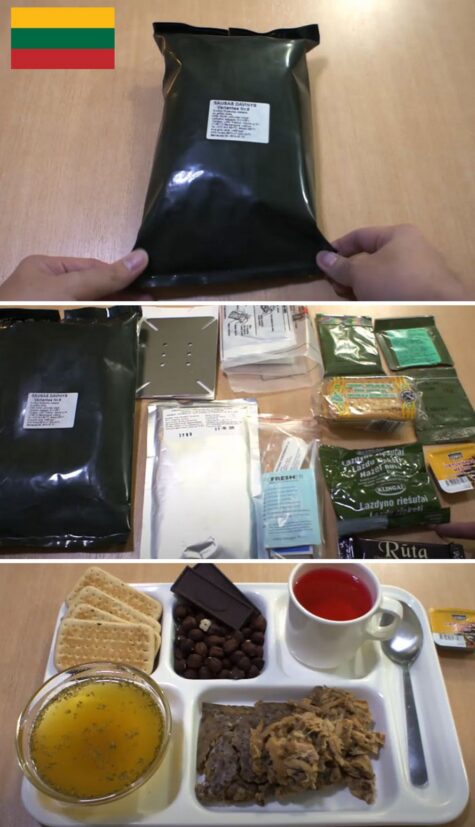 Voici à quoi ressemblent les rations alimentaires militaires de 14 ...