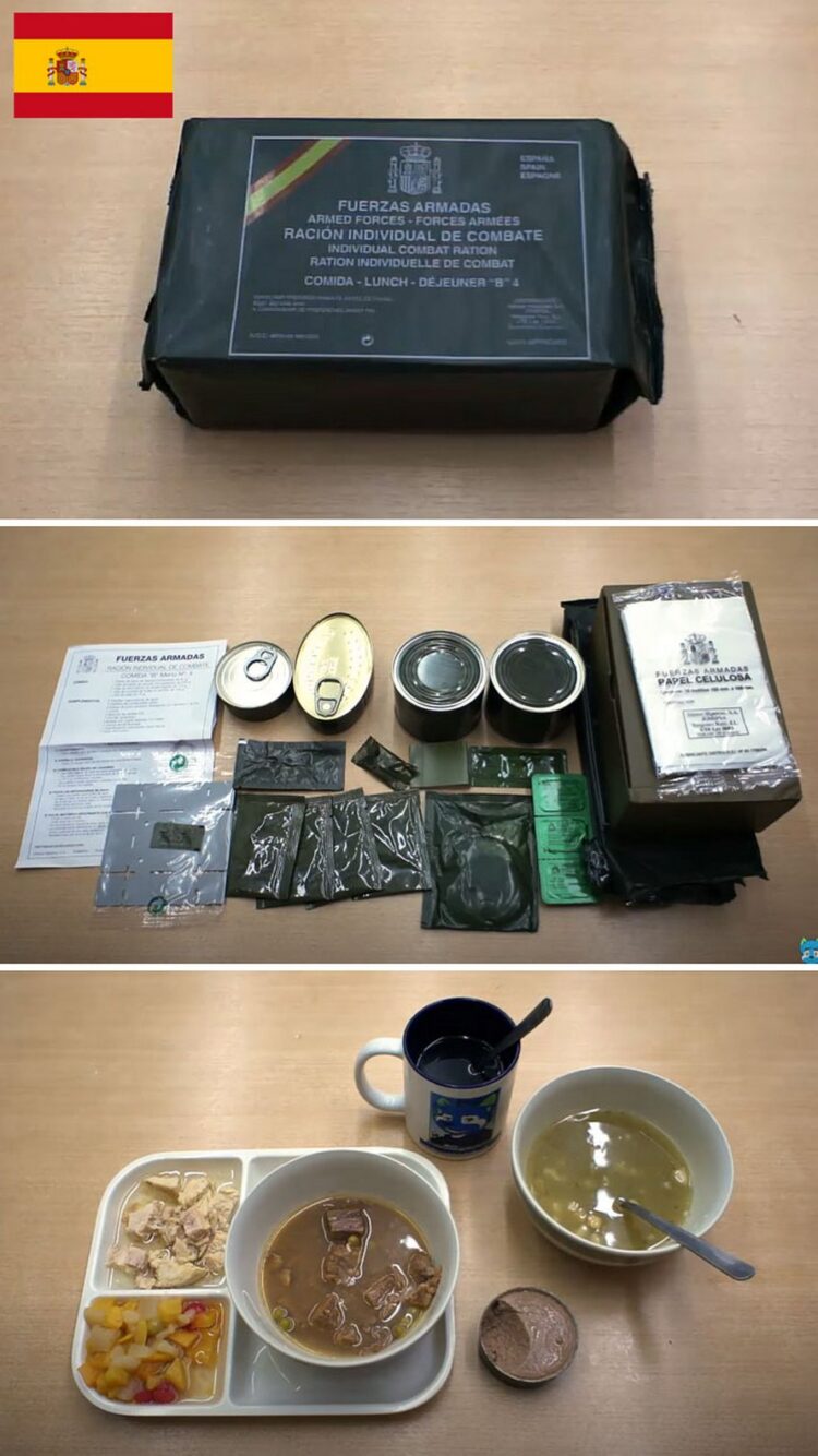 Voici à quoi ressemblent les rations alimentaires militaires de 14 ...